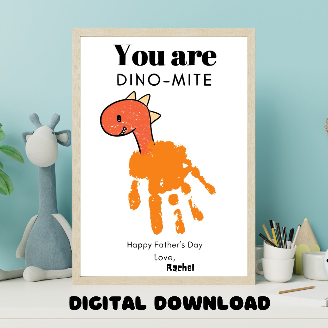 DINO-MITE Father’s Day Printable – Emile Power Co.
