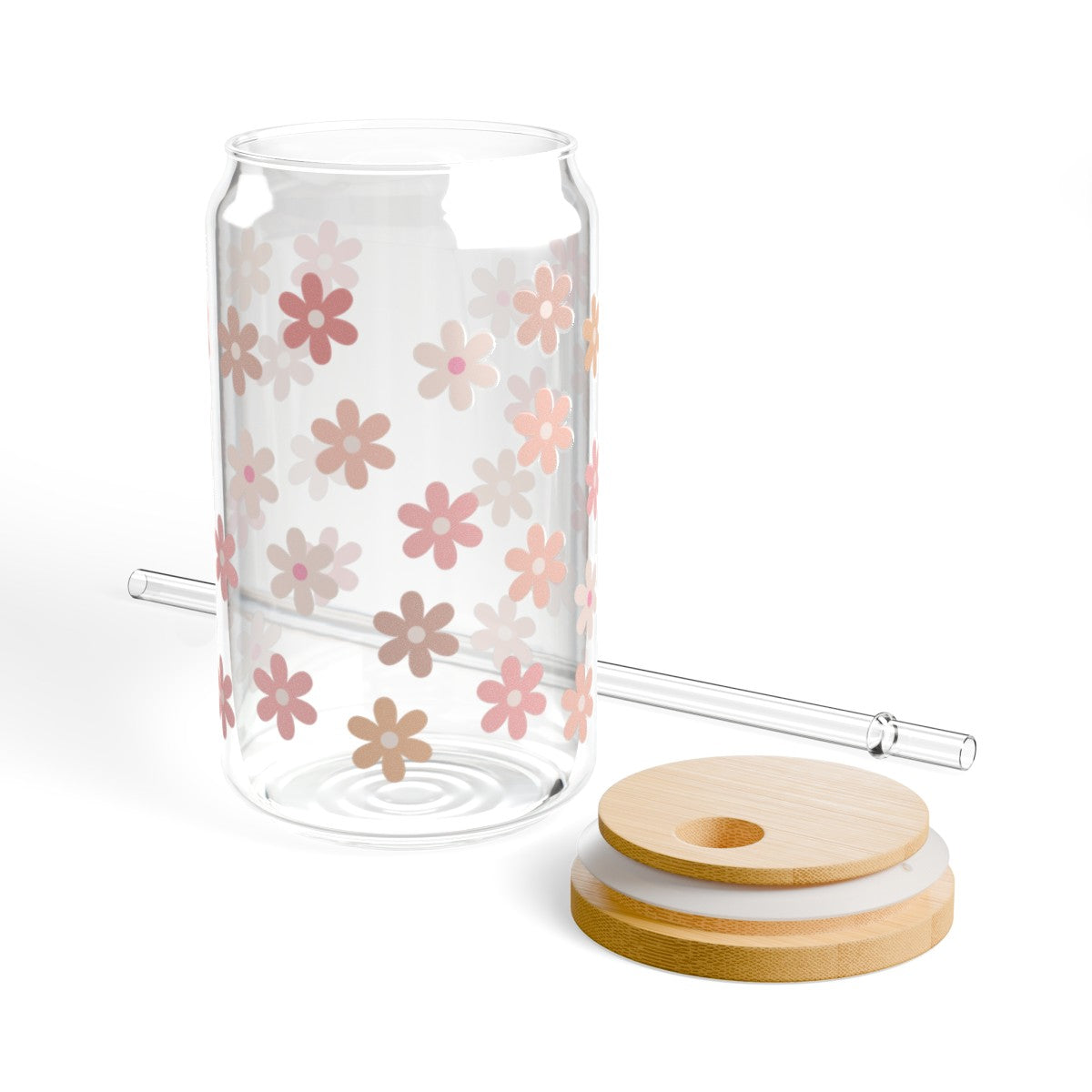 Boho Mini Daisies Glass – Emile Power Co.